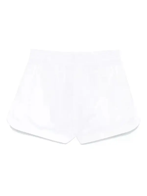 Lacoste Poplin Track Shorts - White