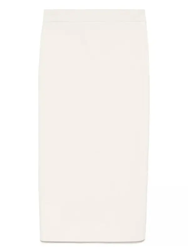 Max Mara Losanna Midi Skirt - White