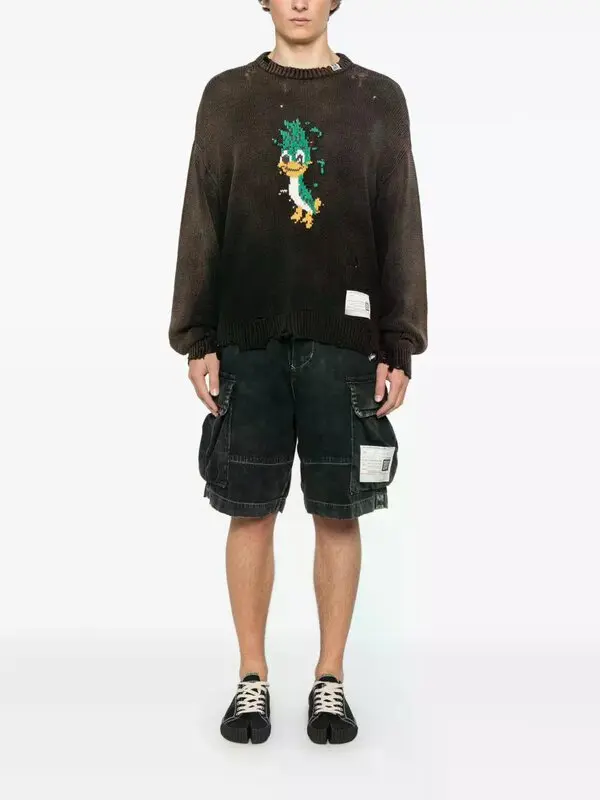 Mihara Yasuhiro Distressed Sweater