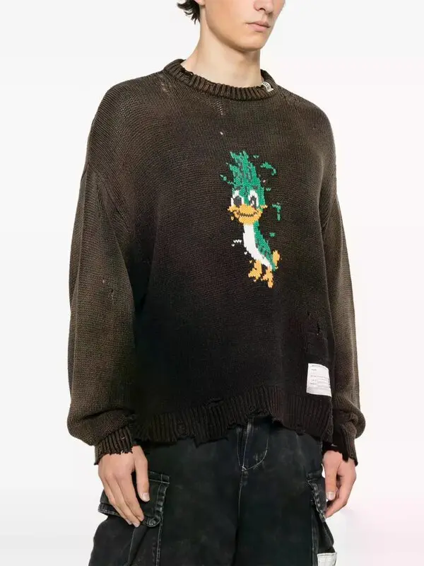 Mihara Yasuhiro Distressed Sweater