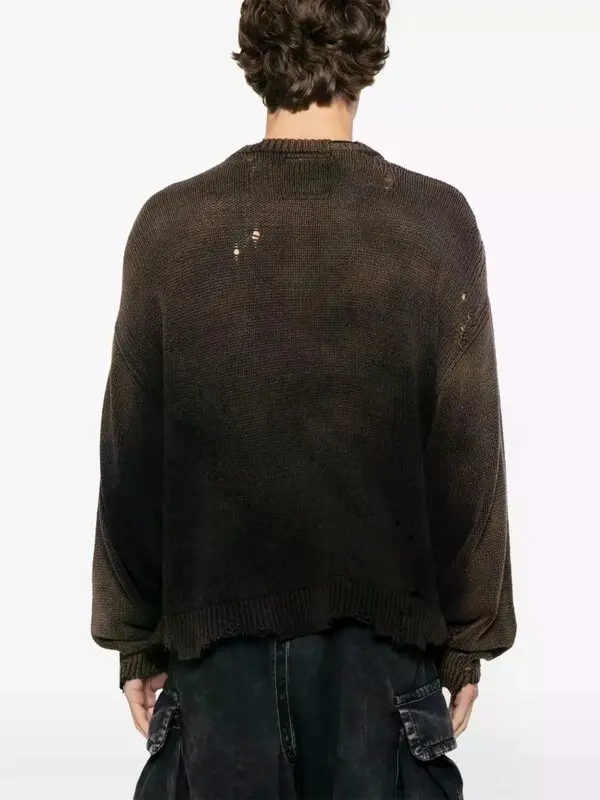 Mihara Yasuhiro Distressed Sweater