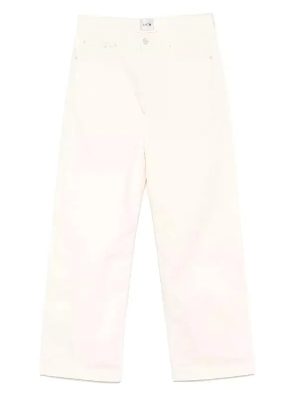 ARTE ANTWERP Arte Back Bird Jeans - Neutrals