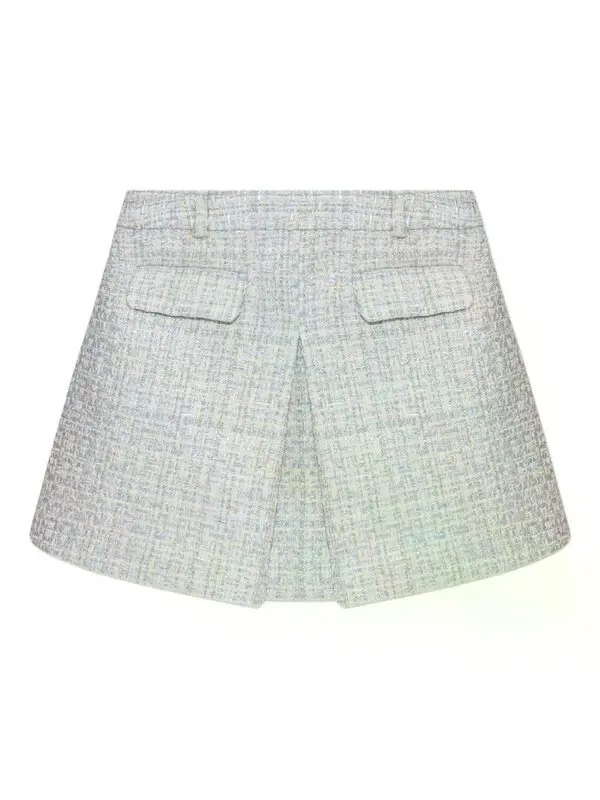 SELF-PORTRAIT Tweed Mini Skirt