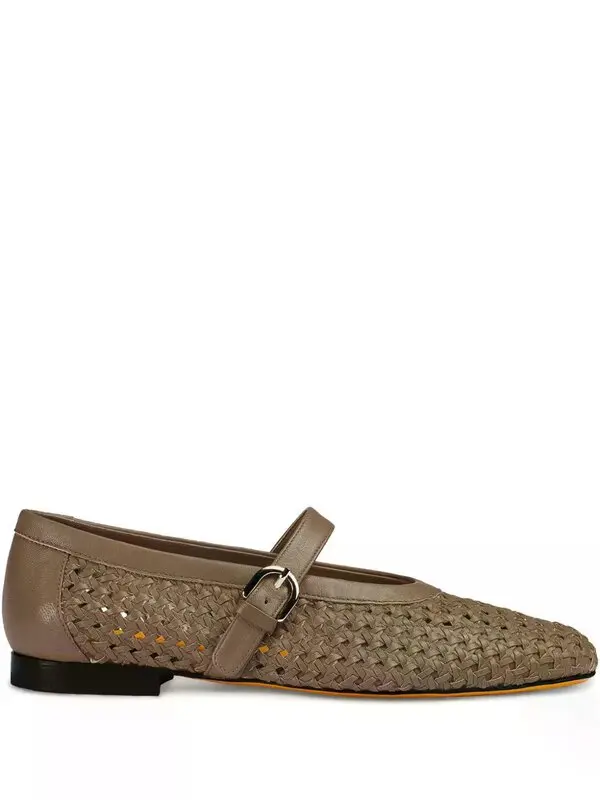 DOUCAL'S Leather Ballerinas - Brown