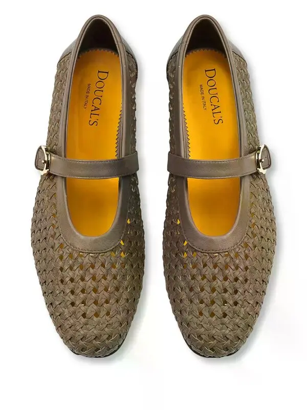 DOUCAL'S Leather Ballerinas - Brown