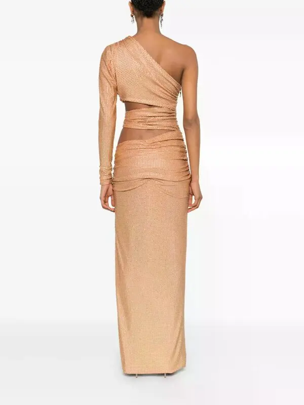 MITILIANE COUTURE Crystal-embellished Maxi Dress