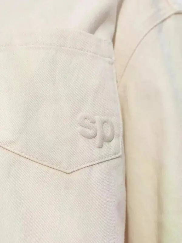 SELF-PORTRAIT Logo-embossed Jacket - Neutrals