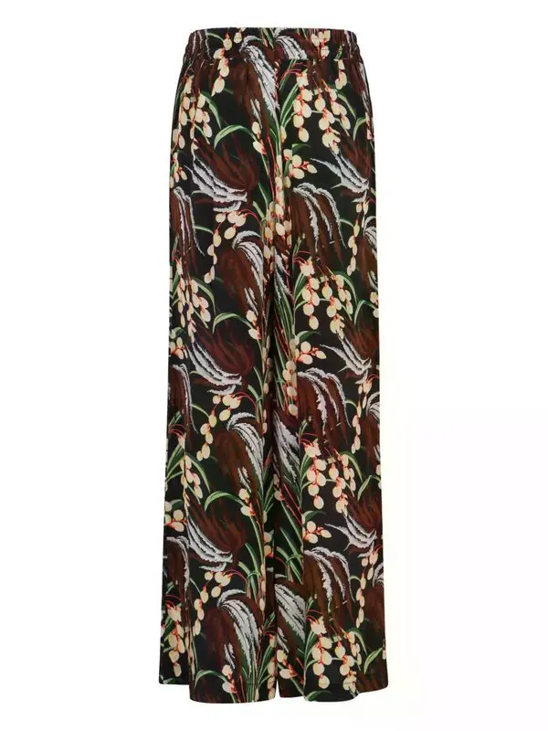 P.a.r.o.s.h Floral-print Trousers