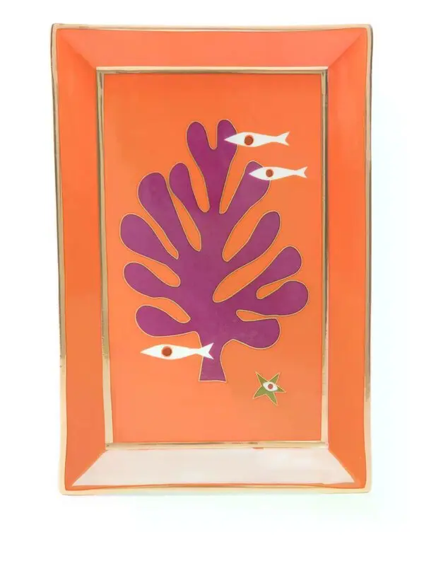 Jonathan Adler Playa Tray - Orange