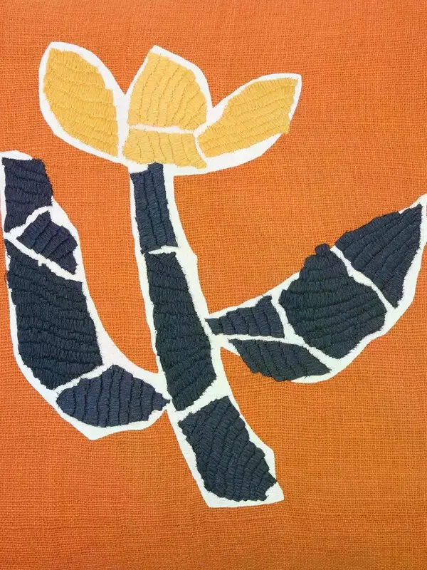 THE CONRAN SHOP Solitary Flower Cushion