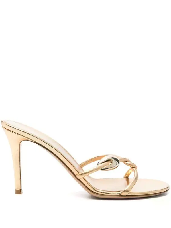 GIANVITO ROSSI 90mm Leather Sandals