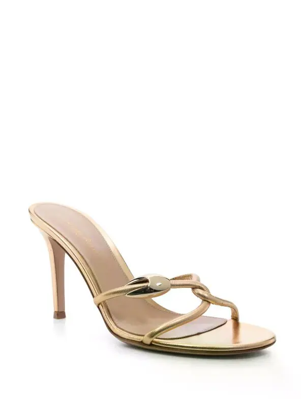 GIANVITO ROSSI 90mm Leather Sandals