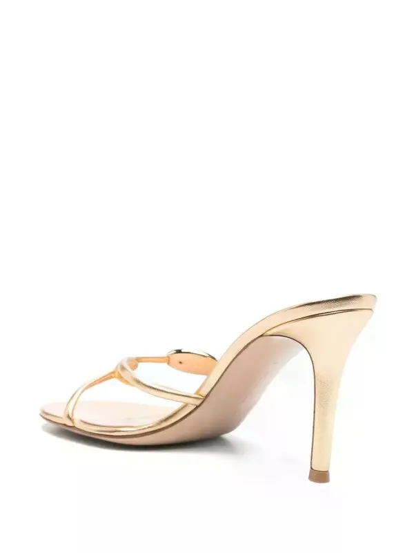 GIANVITO ROSSI 90mm Leather Sandals
