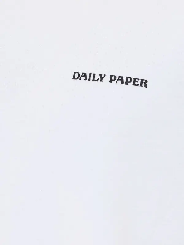 DAILY PAPER Cotton T-shirt With Logo - White
