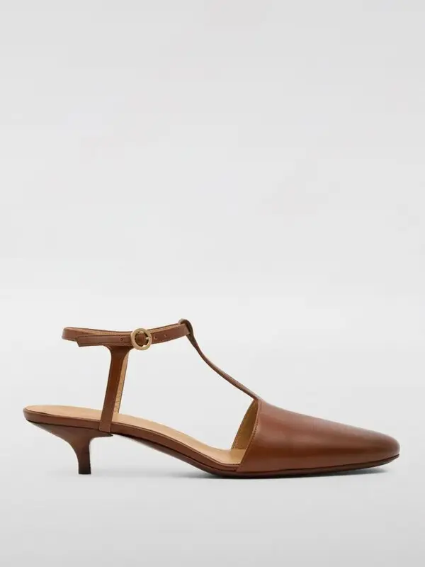 Marsèll T-strap Kitten Heel Pumps - Brown