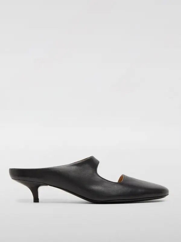 Marsèll Leather Mules - Black