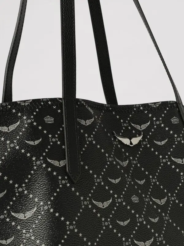 Zadig&Voltaire Studded Tote Bag - Black