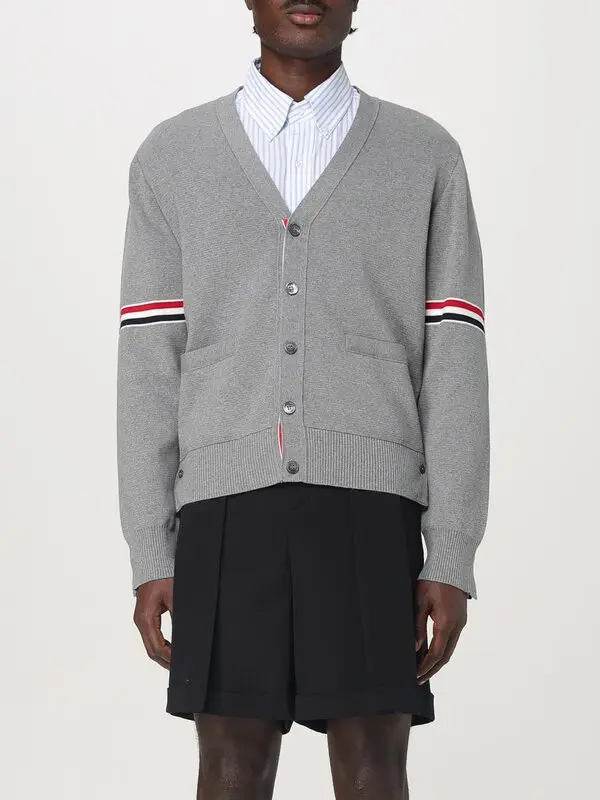 Thom Browne Cardigan - Grey