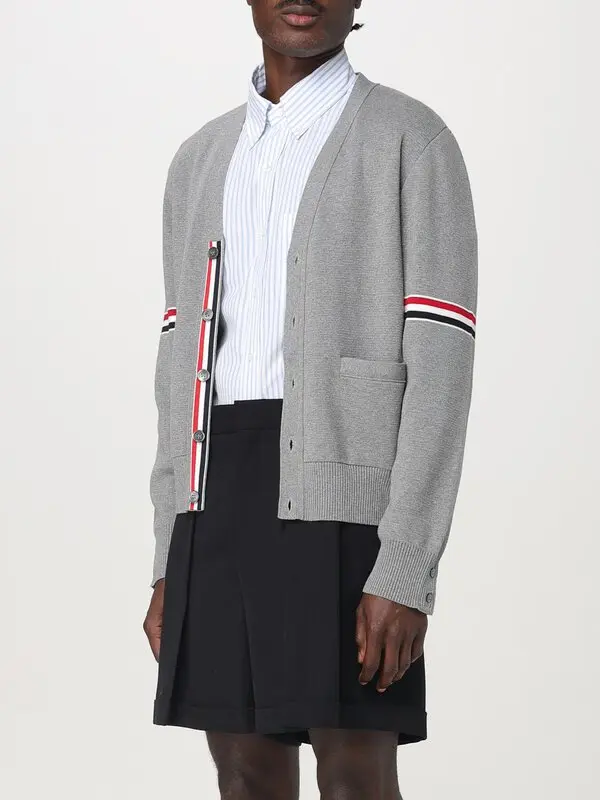 Thom Browne Cardigan - Grey