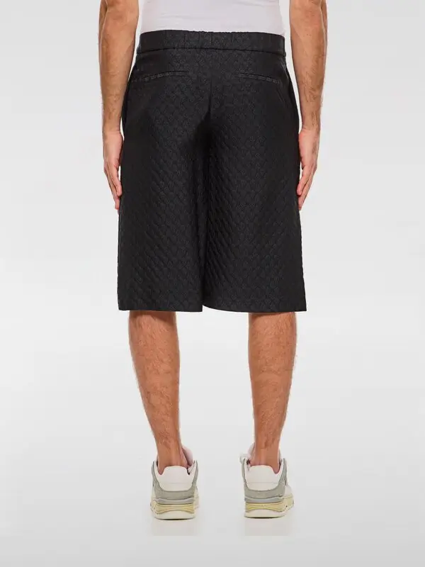 Alexander McQueen Quilted Monogram Shorts - Black