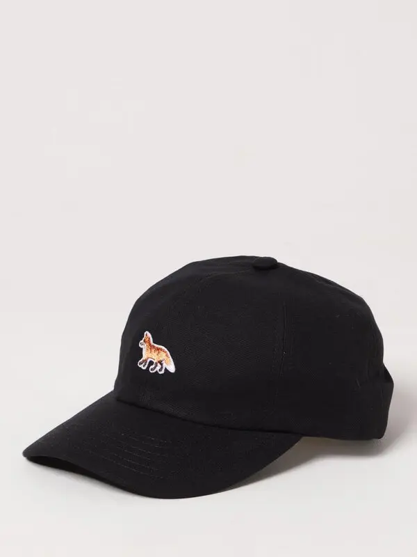 Maison Kitsuné Baseball Cap - Black