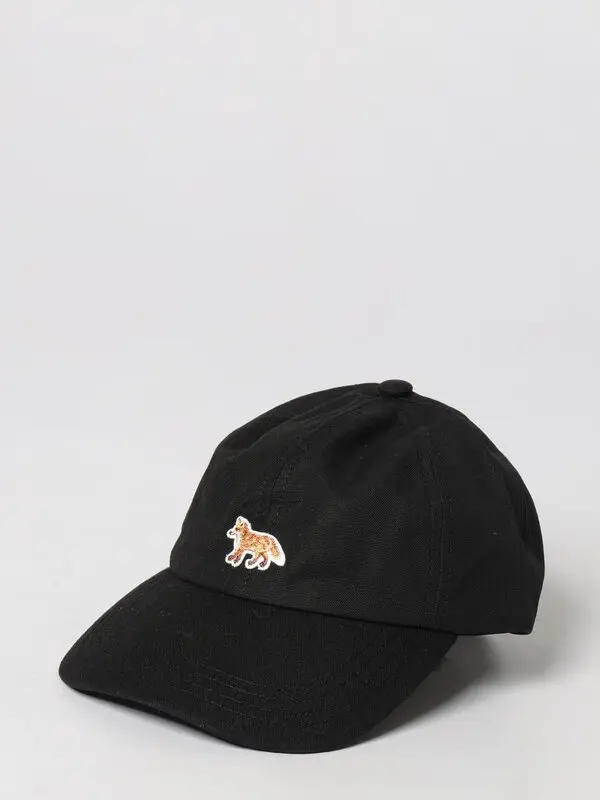 Maison Kitsuné Baseball Cap - Black