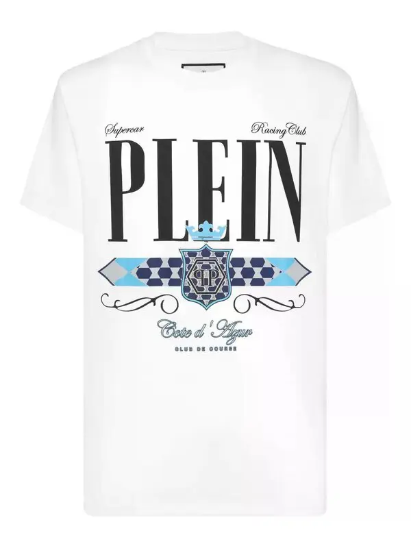 Philipp Plein Plein Stemma T-shirt - White