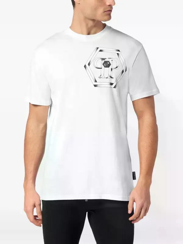 Philipp Plein Hexagon T-shirt - White