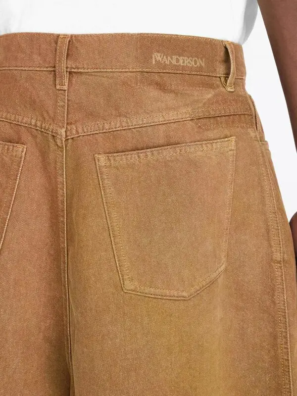 JW Anderson Wide-leg Denim Shorts