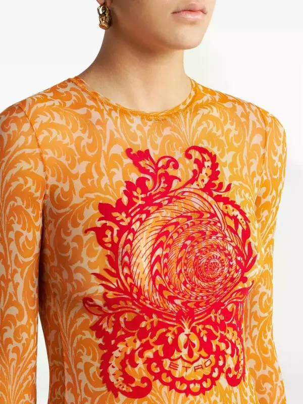 Etro Shell-print Sweater