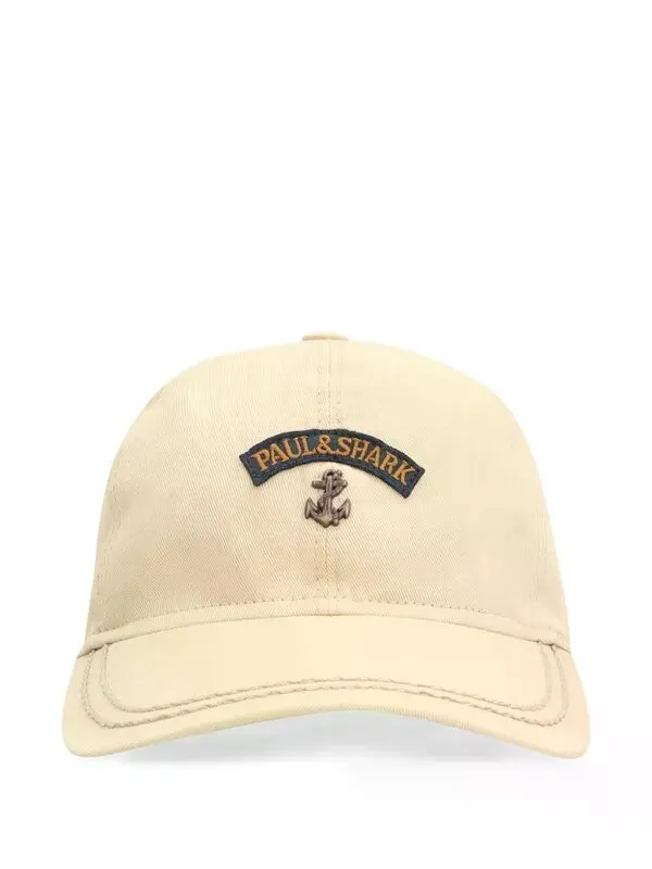 Paul & Shark Logo-patch Baseball Cap - Neutrals