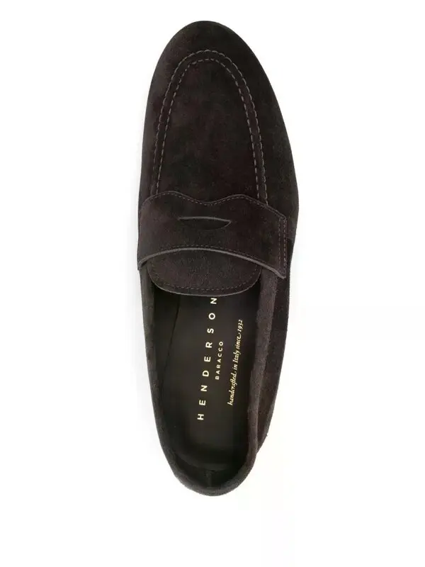 HENDERSON BARACCO Suede Loafers - Brown