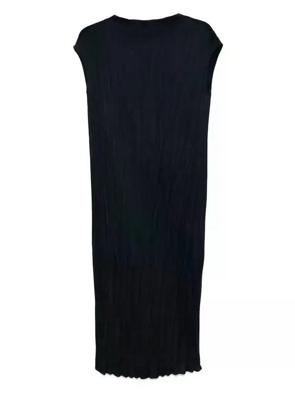 Antonelli Firenze Satin Midi Dress - Blue