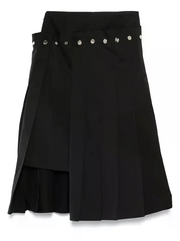 Rokh Layered Pleated Skirt