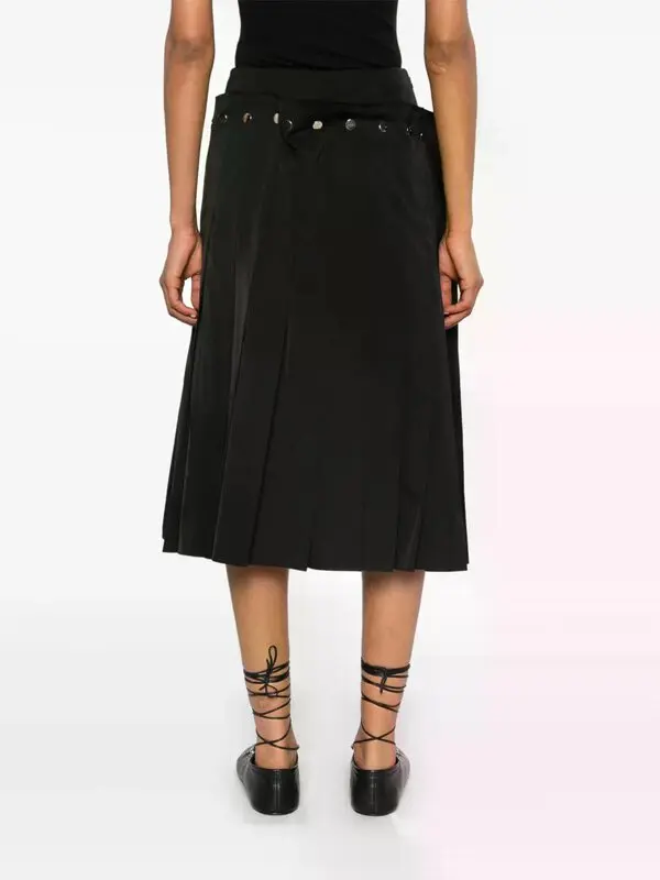 Rokh Layered Pleated Skirt