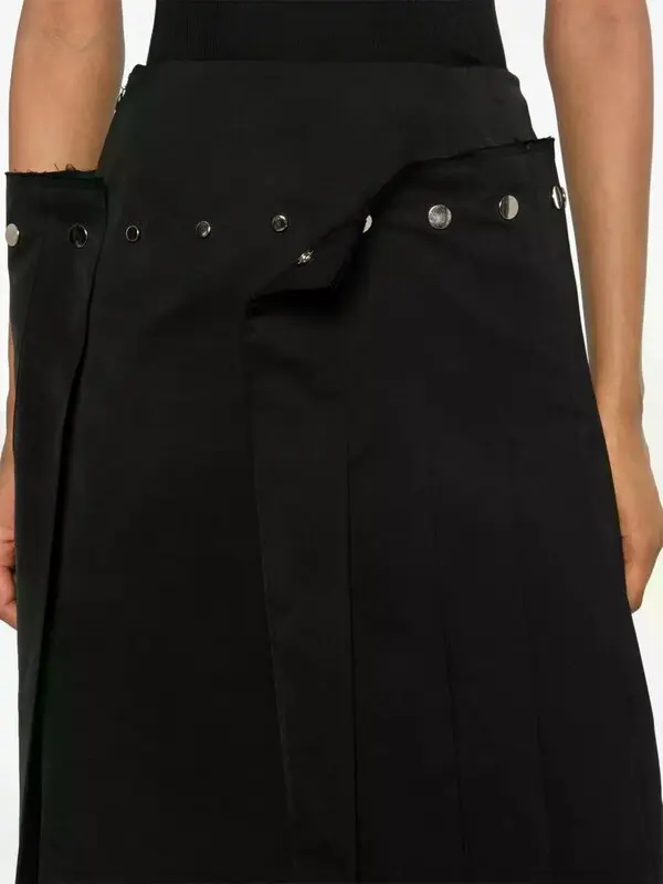 Rokh Layered Pleated Skirt