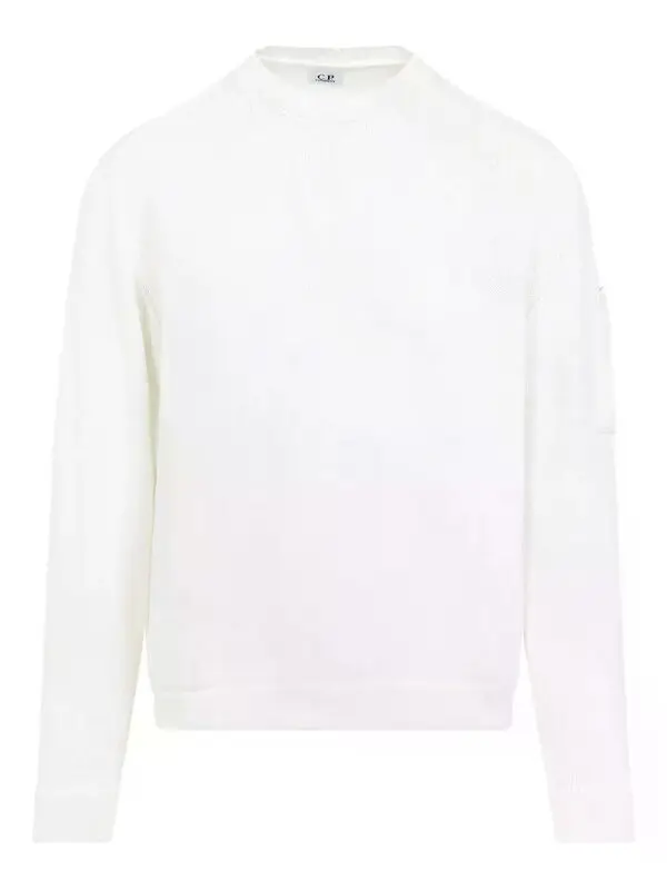 C.P. COMPANY Cotton Sweater - White