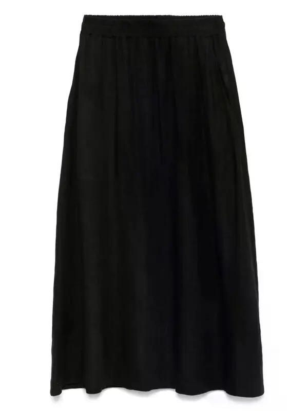 KAOS Linen Midi Skirt