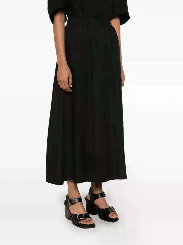 KAOS Linen Midi Skirt