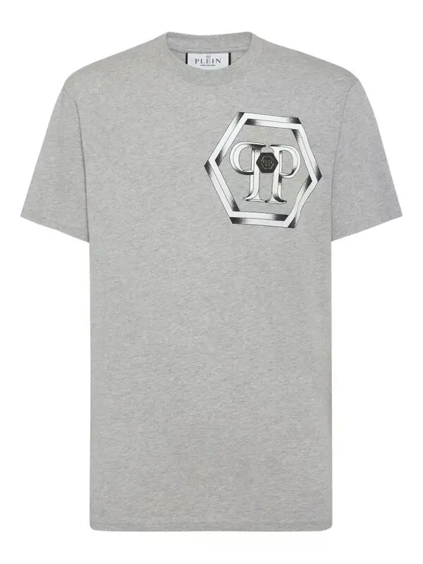 Philipp Plein Hexagon T-shirt - Grey