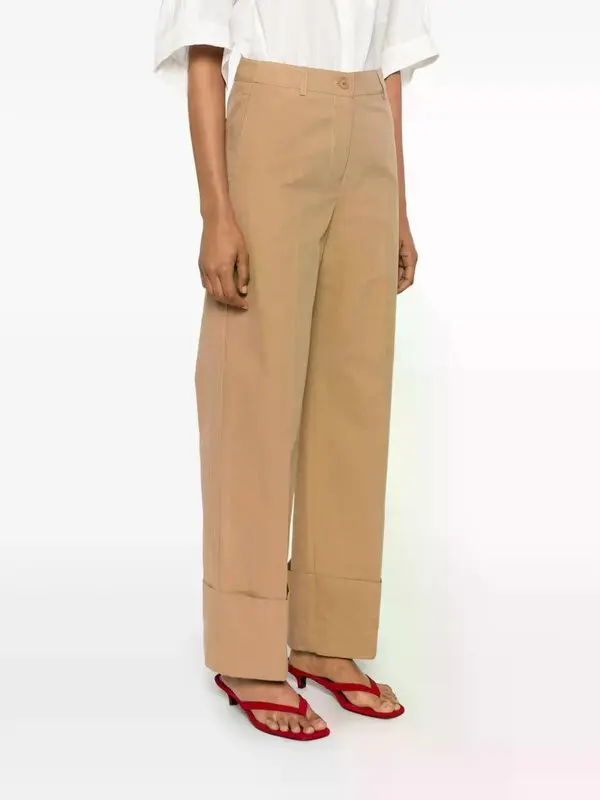 KAOS Turn-up Hem Trousers