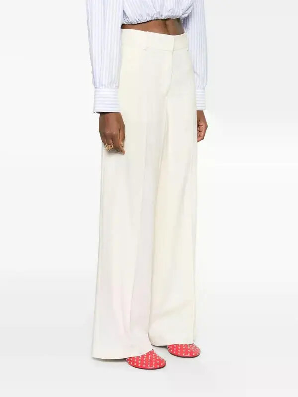 MSGM Pressed-crease Trousers