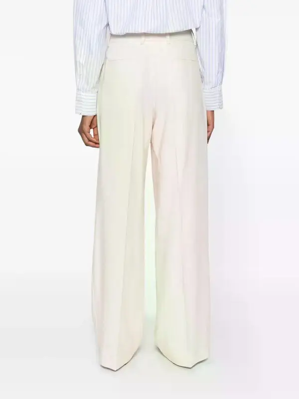 MSGM Pressed-crease Trousers