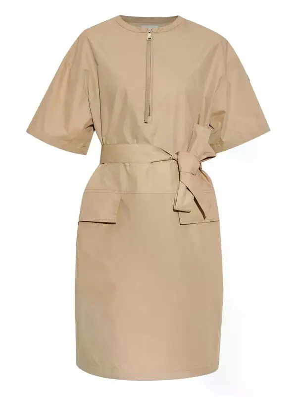 Moncler Belted Midi Dress
