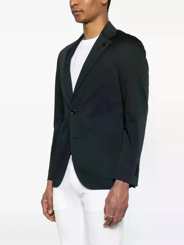 LARDINI Brooch-detail Blazer