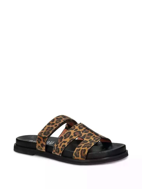 BIBI LOU Leopard-print Slides