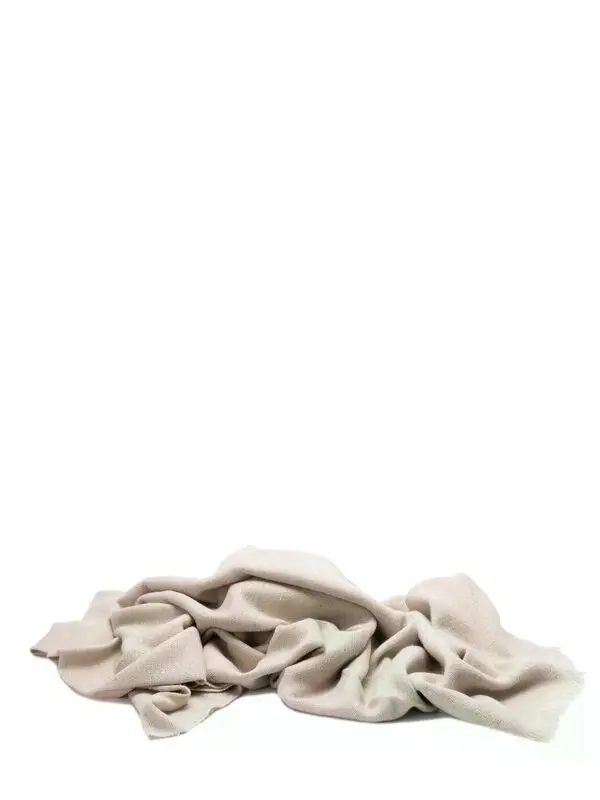 Brunello Cucinelli Fringed-edge Scarf - Neutrals