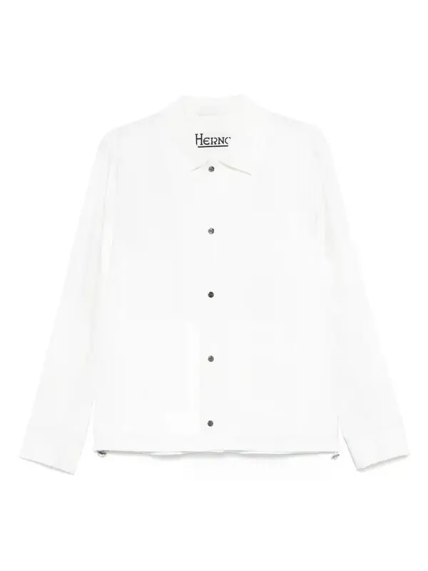 Herno Drawstring-waist Shirt Jacket