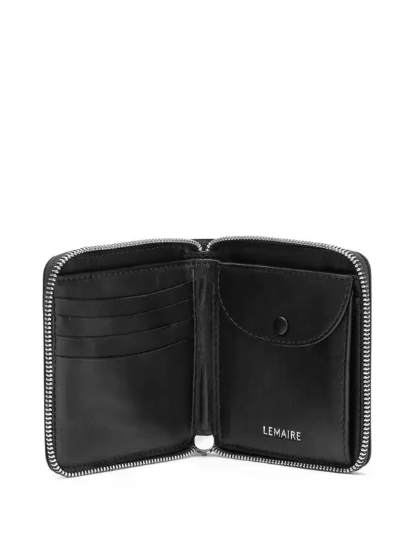 LEMAIRE Patina Bi-fold Wallet - Black