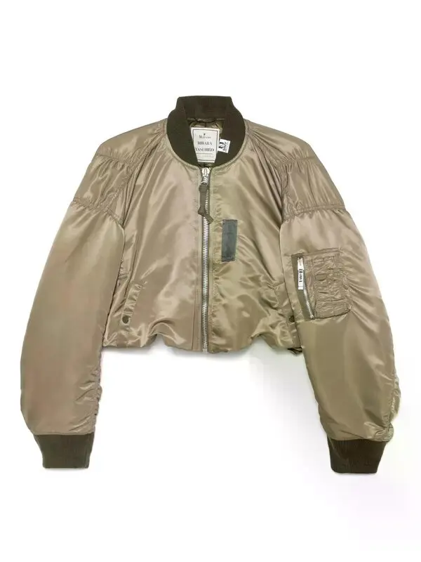 Mihara Yasuhiro Cropped Bomber Jacket